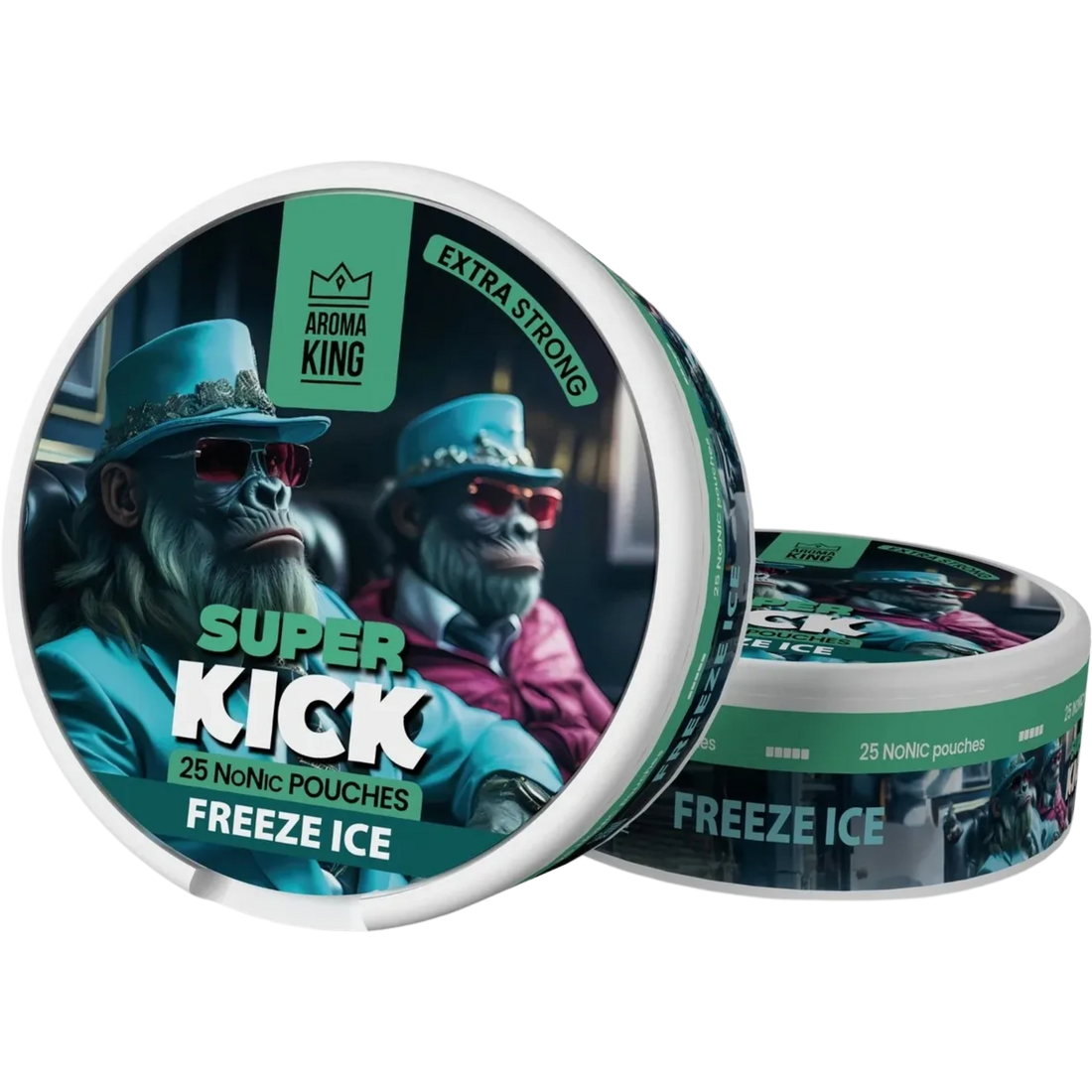 Aroma King NoNic Super Kick Freeze Ice - 5mg – Snus Town