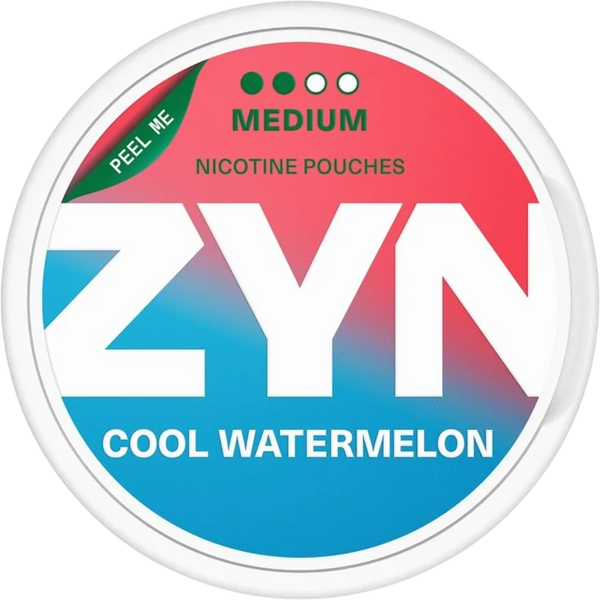 Zyn Cool Watermelon Medium - 6mg – Snus Town