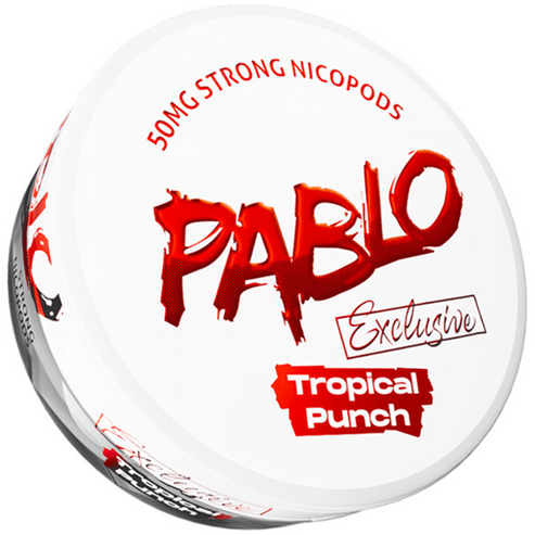 Pablo Tropical Punch - 50mg – Snus Town