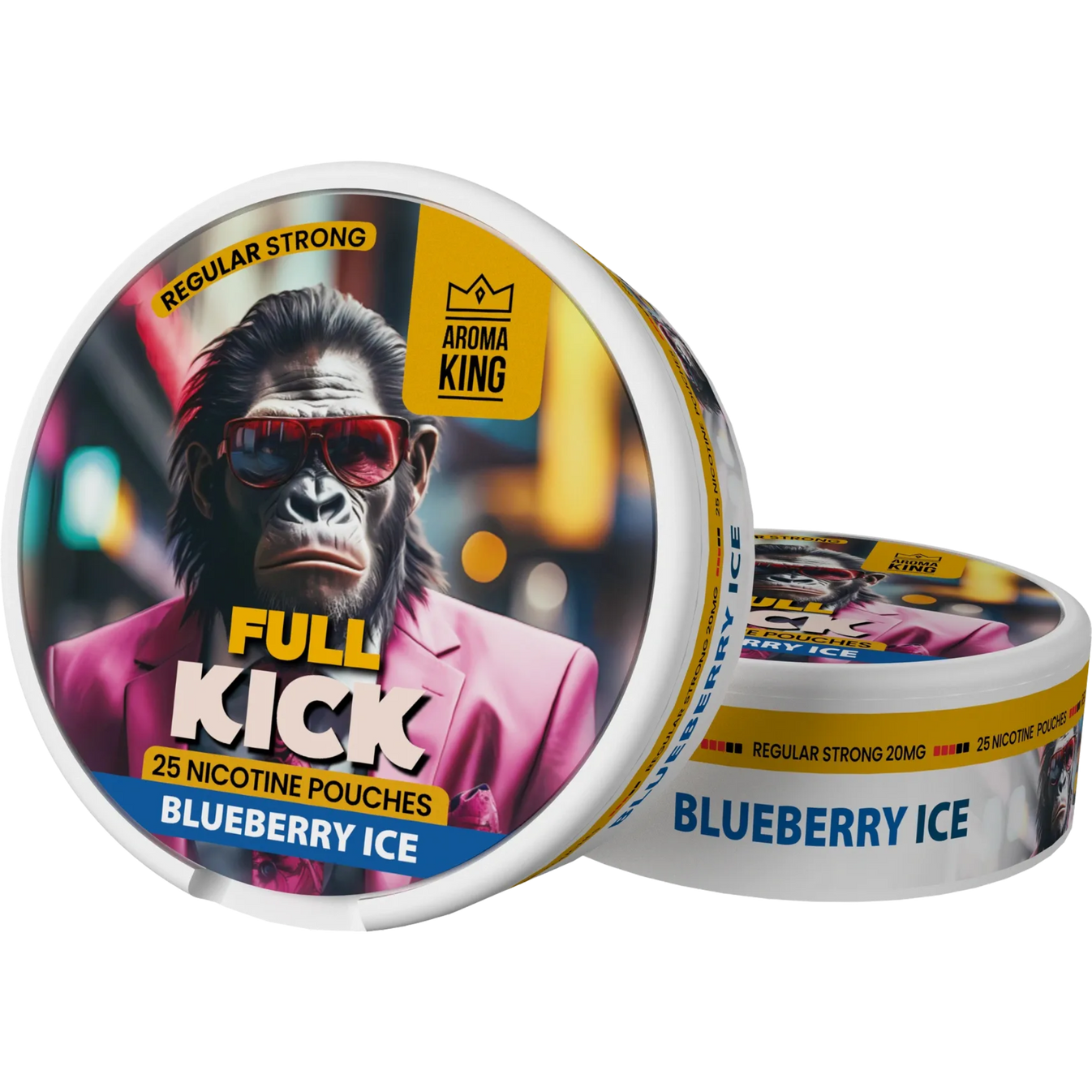 Aroma King Full Kick Blueberry Ice - 20mg – Snus Town