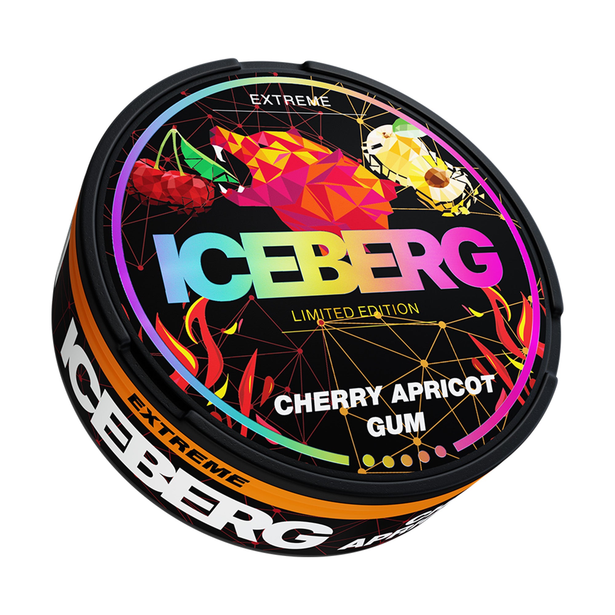 Iceberg Cherry Apricot Gum - 50mg – Snus Town