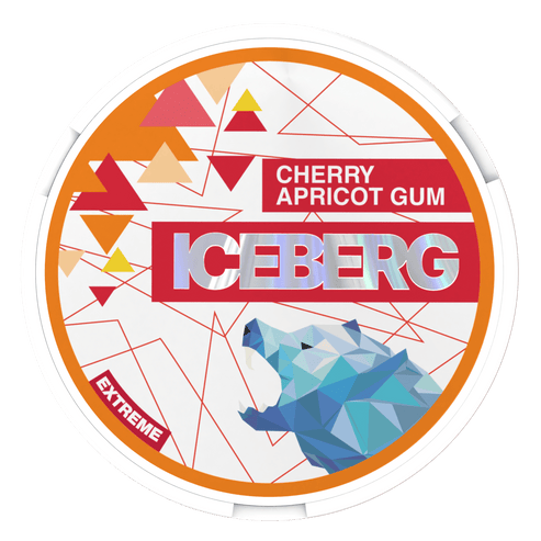Iceberg Cherry Apricot Gum - 50mg – Snus Town