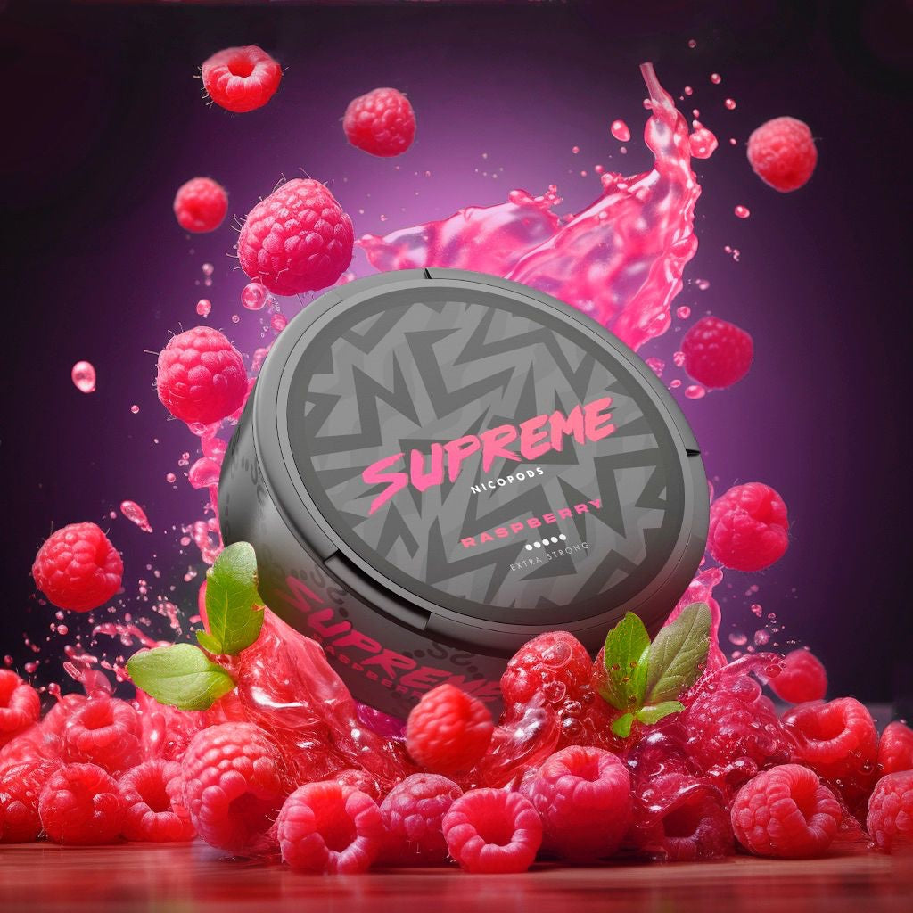 Supreme Raspberry - 60mg – Snus Town