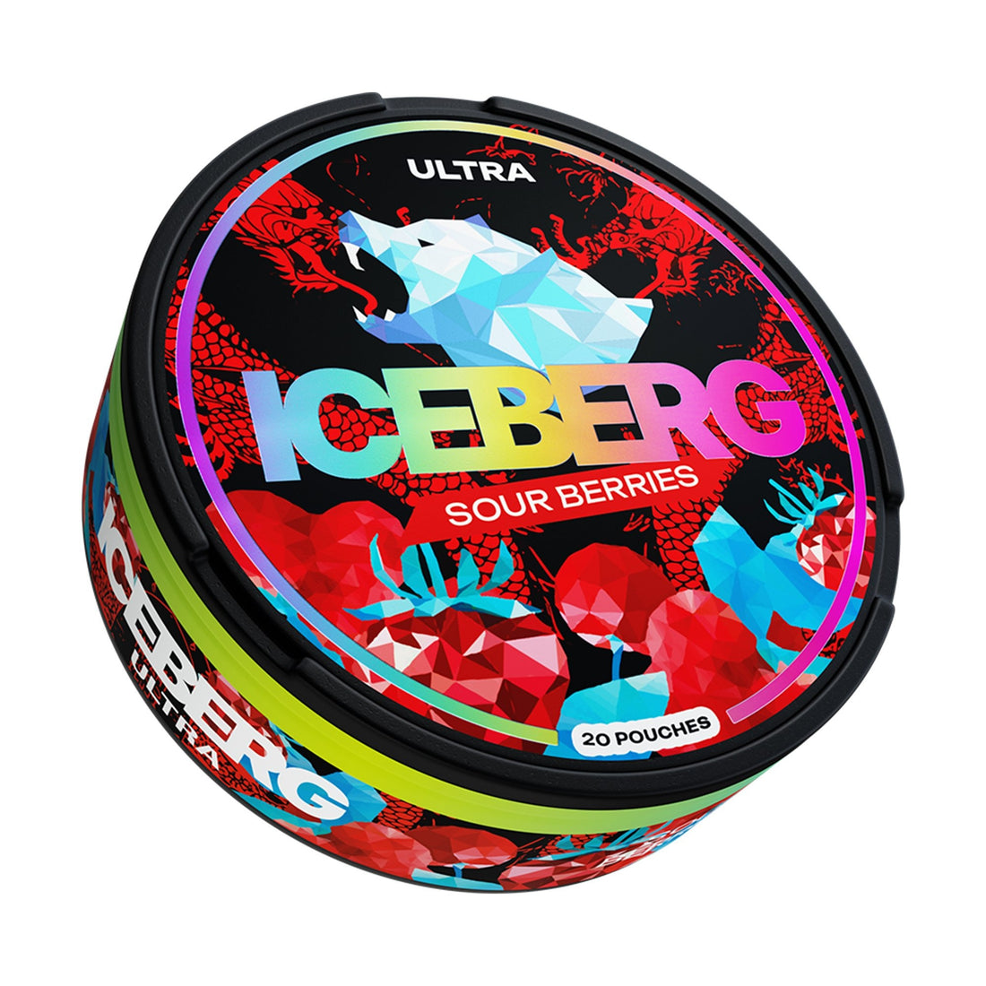 Iceberg Sour Berries - 150mg – Snus Town Iceberg Sour Berries - 150mg – Snus Town
