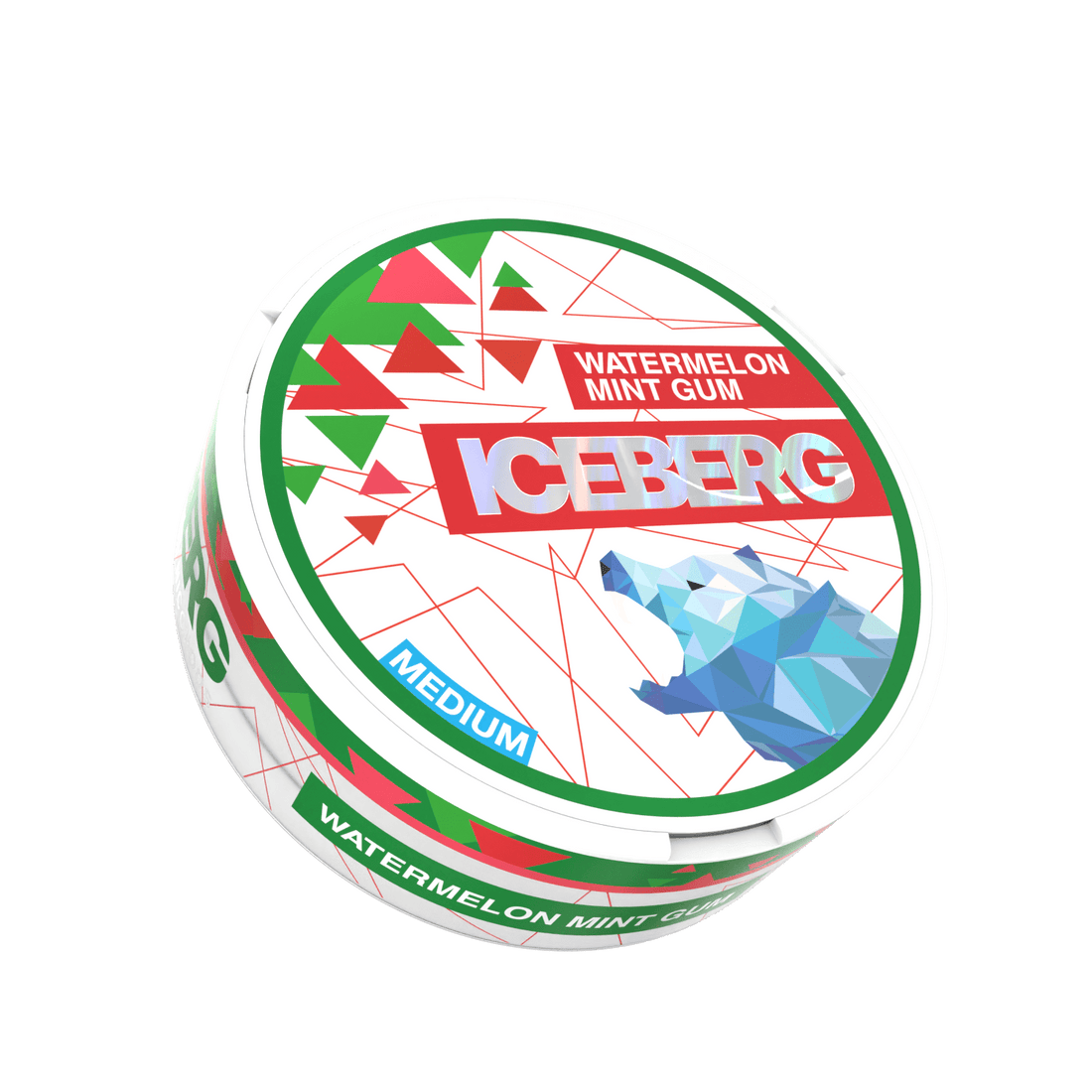 Iceberg Watermelon Mint Gum - 20mg – Snus Town