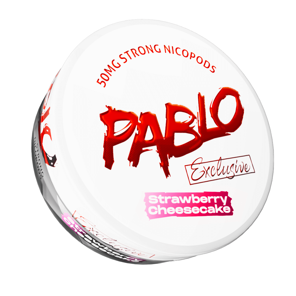 Pablo Strawberry Cheesecake - 50mg – Snus Town
